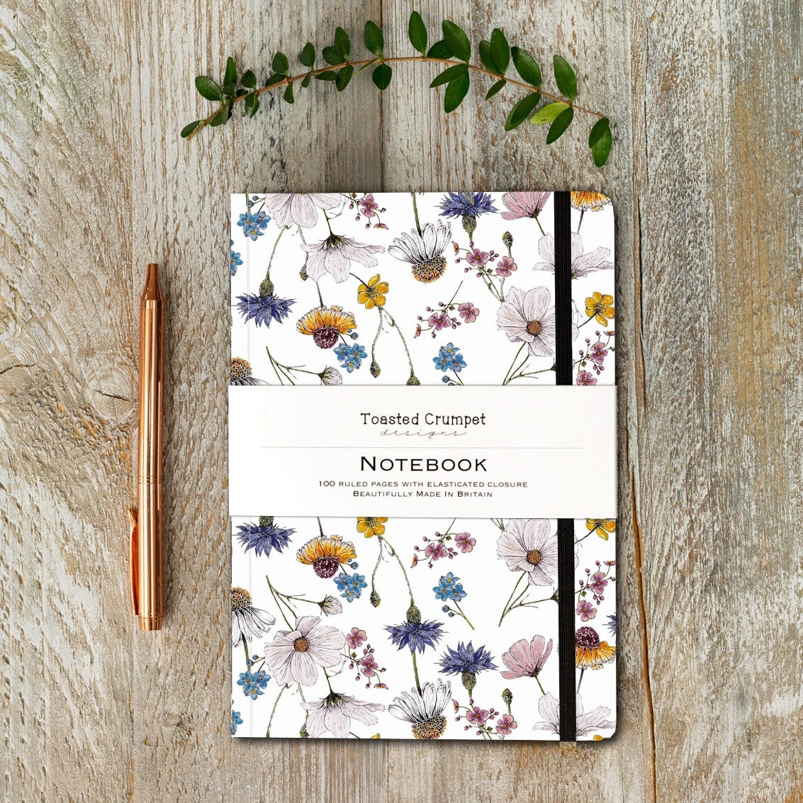 Regency Gardens (Pure) A5 Lined Notebook – The Bee's Knees British Imports