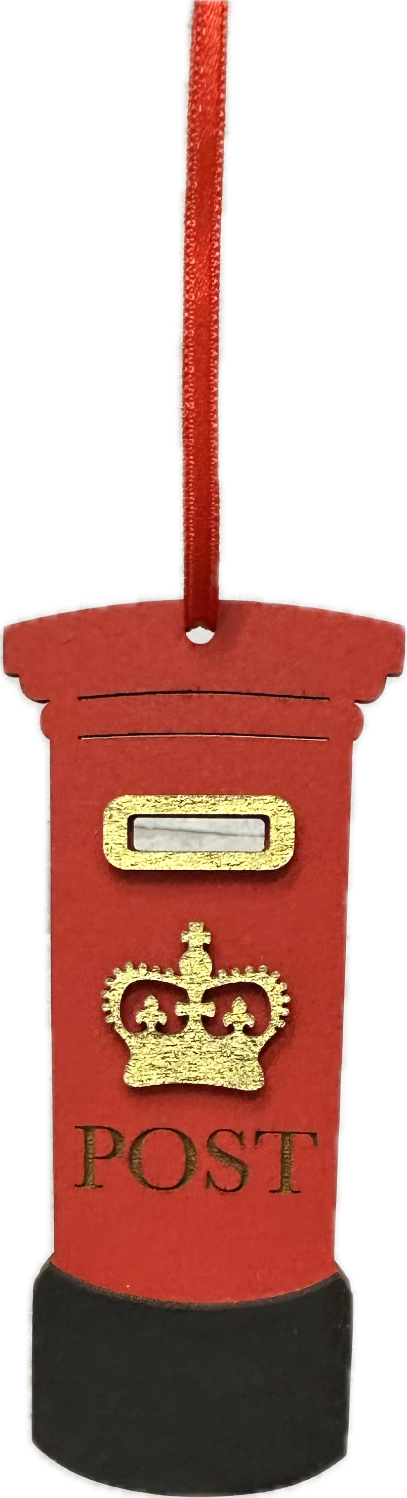 Post Box Wooden Decoration – The Bee's Knees British Imports