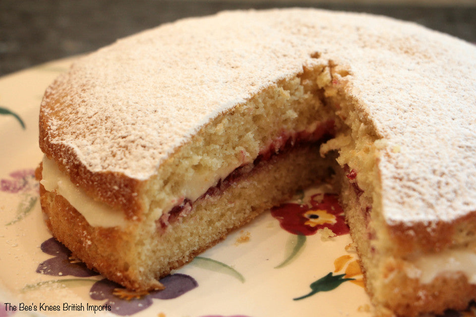How to Make a Victoria Sandwich Cake – The Bee's Knees British Imports