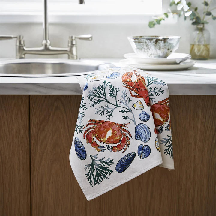 Shellfish Tea Towel – The Bee's Knees British Imports