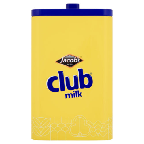 Jacob's Club Milk Biscuit Tin – The Bee's Knees British Imports