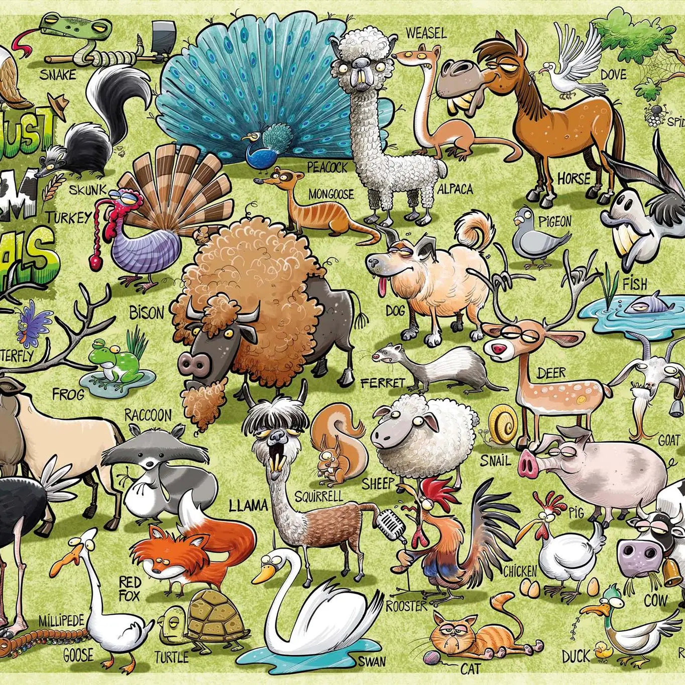 It's Just.....Dogs! 1000 Piece Jigsaw Puzzle – The Bee's Knees British ...