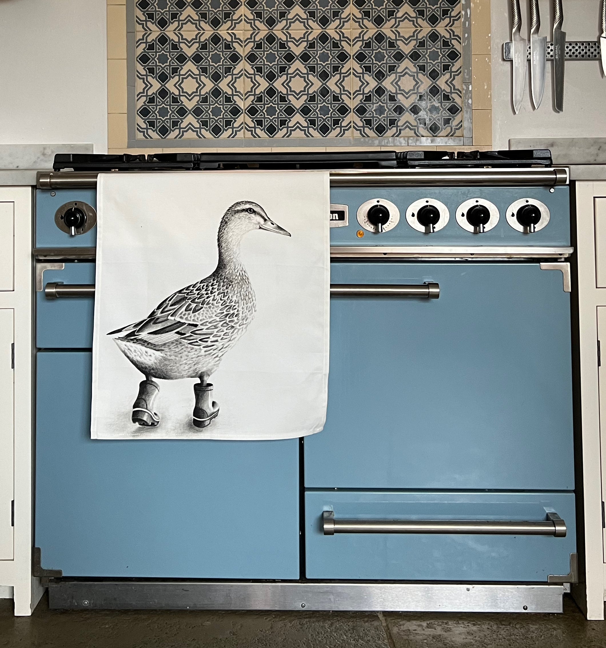 Runaway Duck Tea Towel – The Bee's Knees British Imports