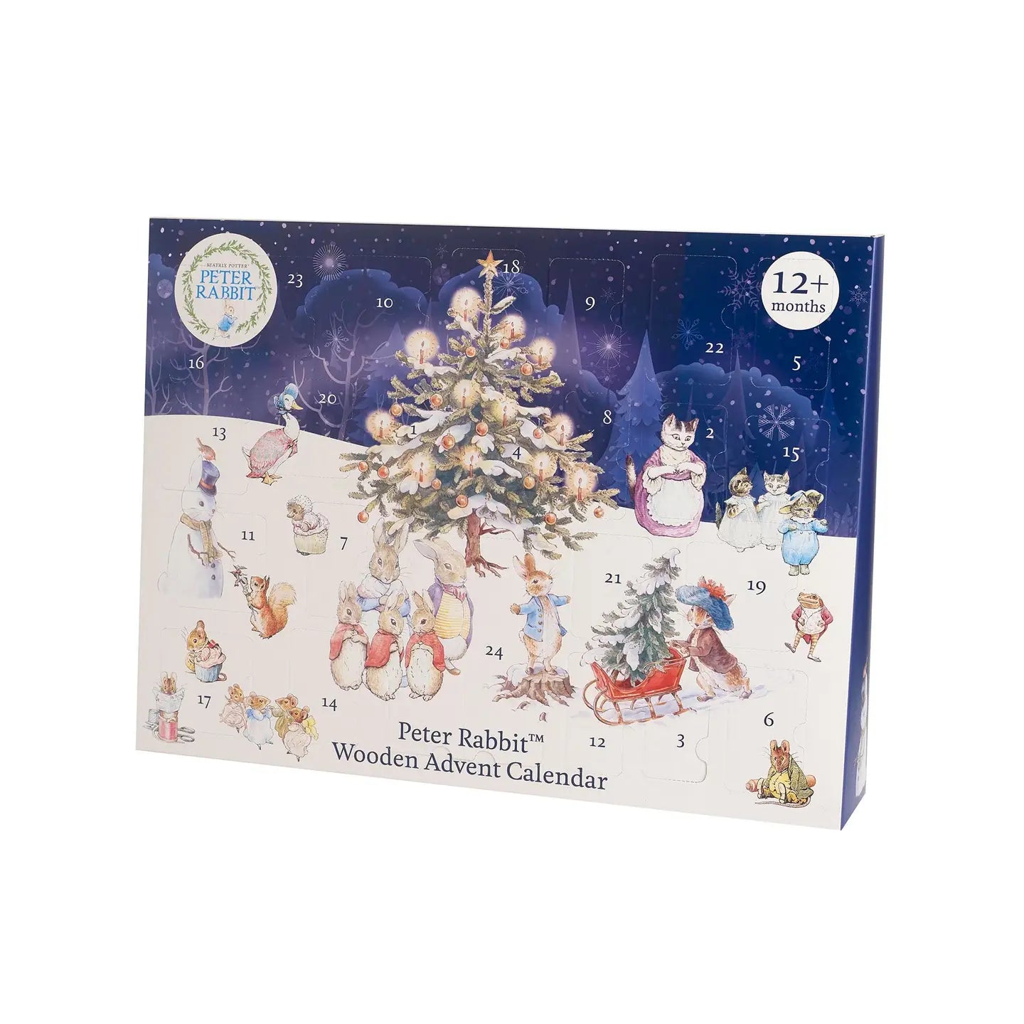 Peter Rabbit™ Wooden Advent Calendar – The Bee's Knees British Imports