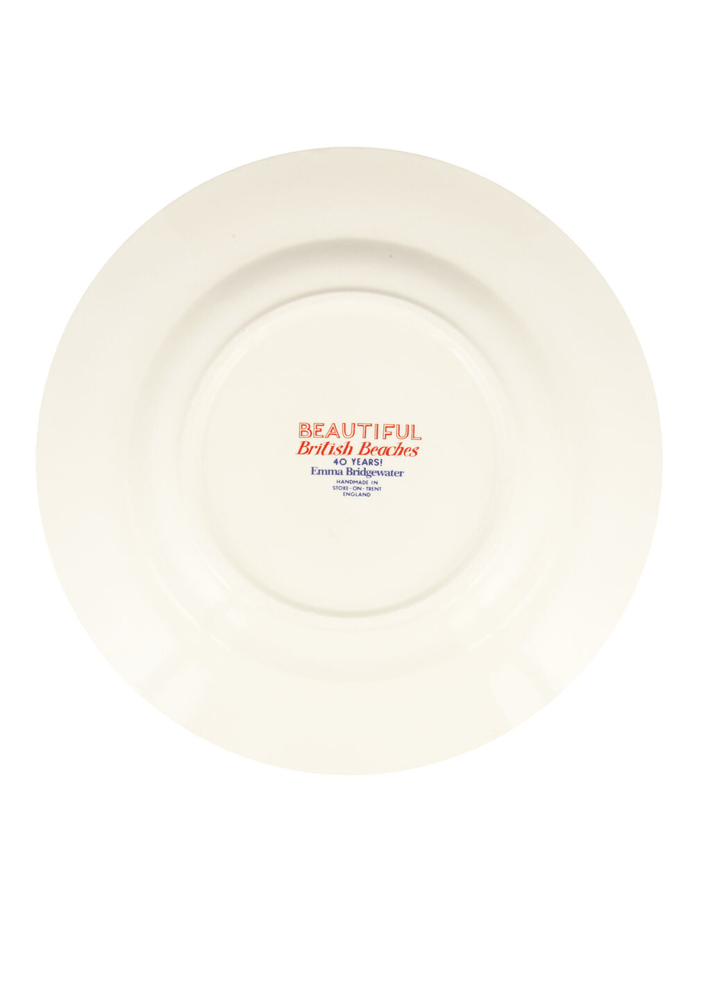 Red & Blue Toast 10 1/2 Inch Plate – The Bee's Knees British Imports