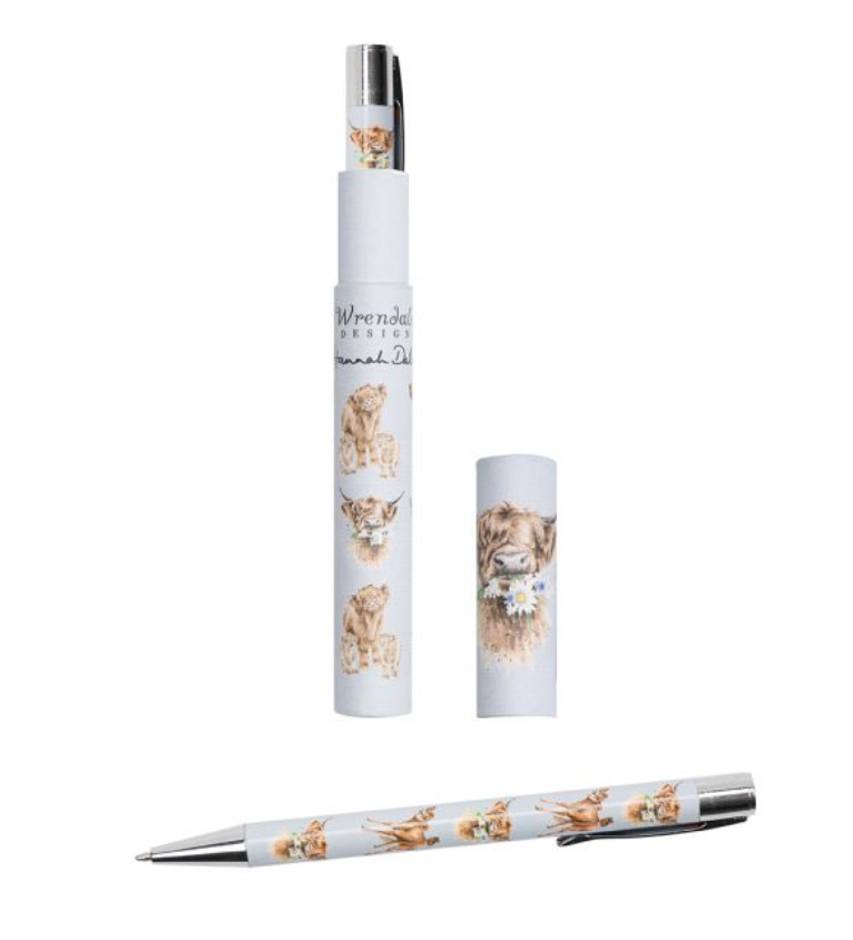 'Daisy Coo' Highland Cow Pen – The Bee's Knees British Imports