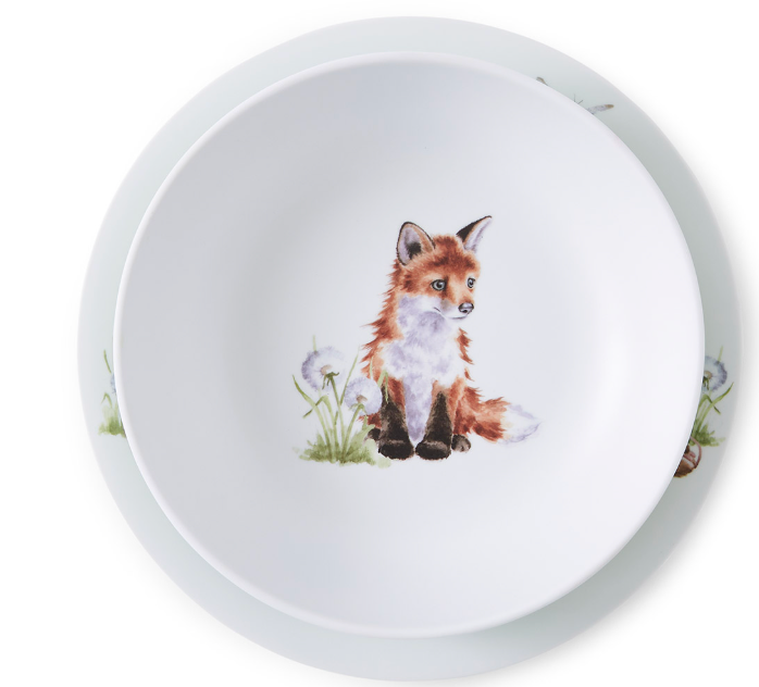Wrendale Melamine Plate & Bowl Set – The Bee's Knees British Imports