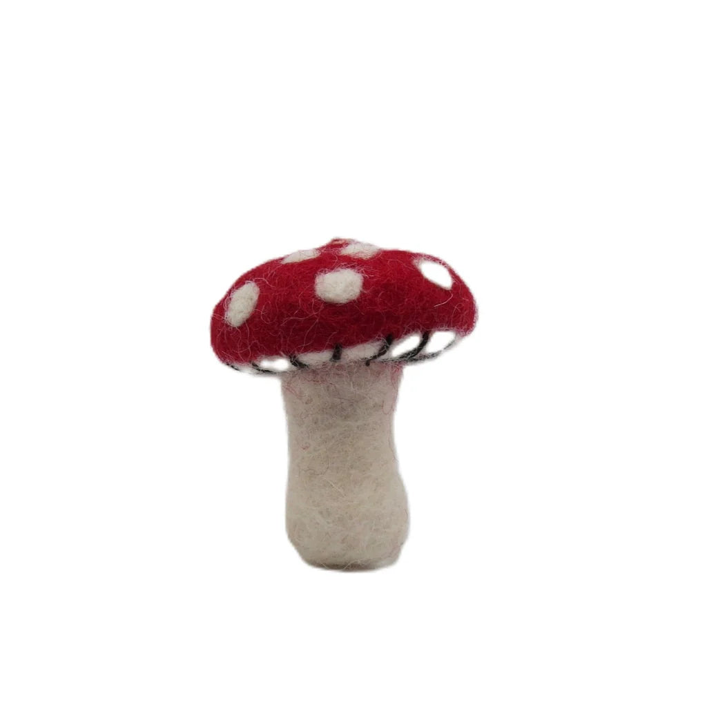 Mini Toadstool Felt Decoration – The Bee's Knees British Imports