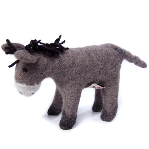 Diddy the Donkey Felt Toy – The Bee's Knees British Imports