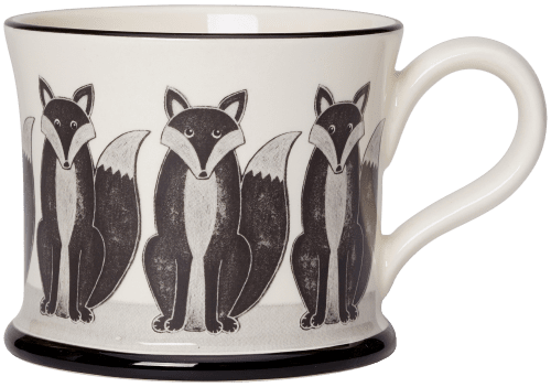 Fox Mug by Moorland Pottery – The Bee's Knees British Imports