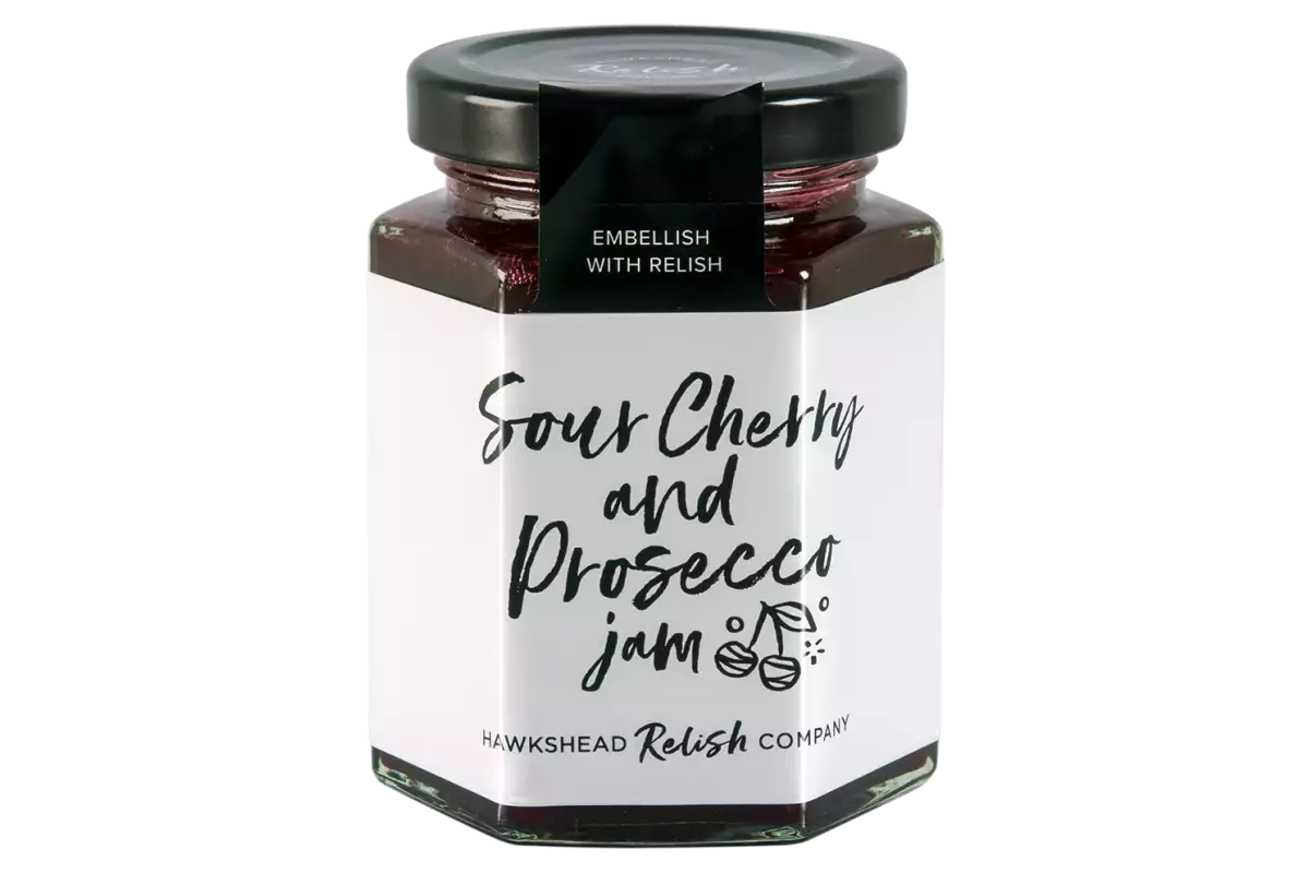 Sour Cherry and Prosecco Jam 220g – The Bee's Knees British Imports